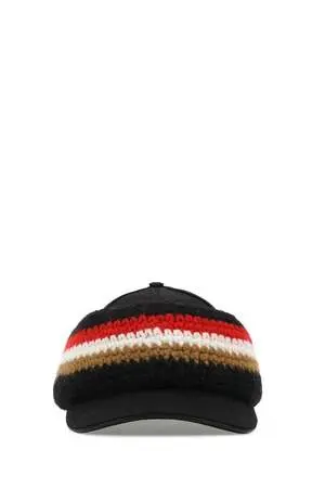 Burberry Cotton Hat - Black