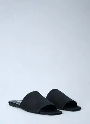 TOTEME Satin Bandeau Slides