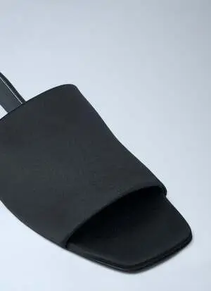 TOTEME Satin Bandeau Slides