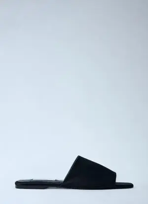 TOTEME Satin Bandeau Slides