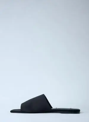 TOTEME Satin Bandeau Slides