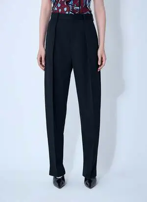 Bottega Veneta Tailored Wool Pants - Black