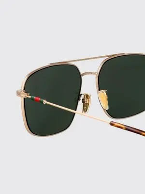 Gucci Rectangular Aviator Sunglasses