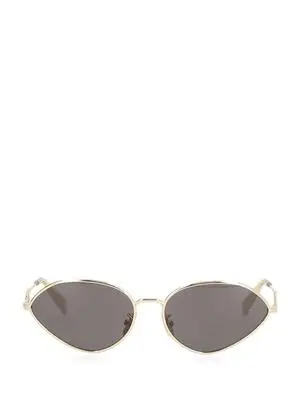 Celine Wire 01 Metal Sunglasses - Gold