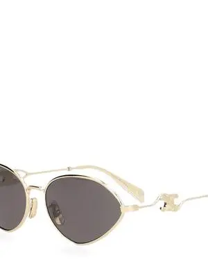 Celine Wire 01 Metal Sunglasses - Gold