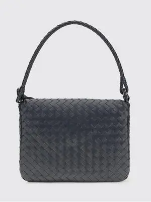 Bottega Veneta Swing Woven Leather Bag - Blue