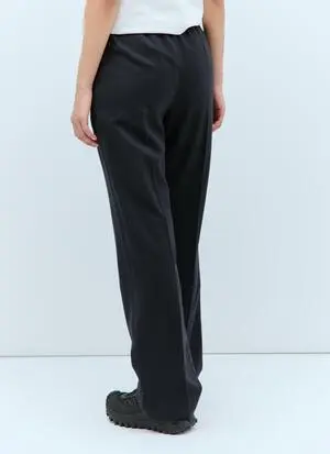 Moncler Wool-blend Drawstring Trackpants - Blue