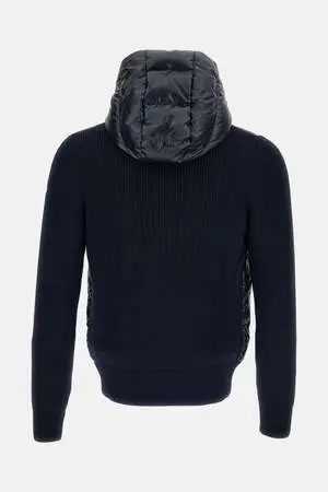 Moncler Padded Hood Cardigan Jacket