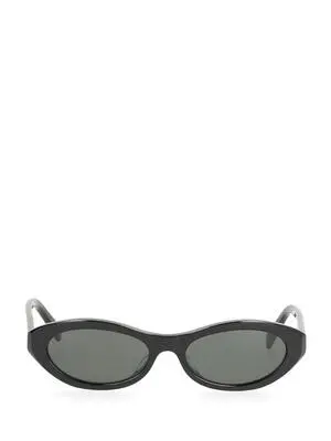Celine Triomphe Mini 02 Acetate Sunglasses - Black