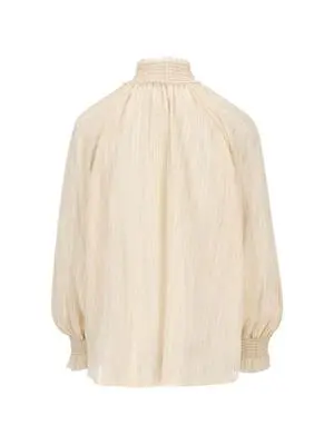 Zimmermann Aster Cotton And Silk Blouse - Multicolor