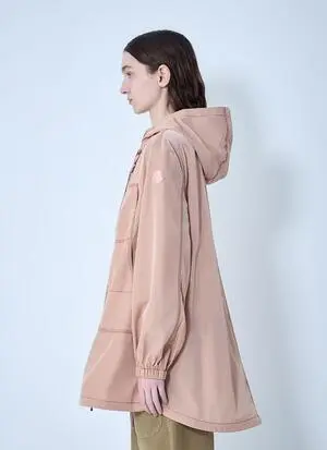 Moncler Hooded Zip Jacket - Pink