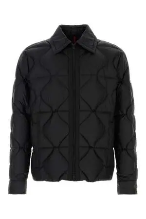 Moncler Nylon Ashmere Down Jacket - Black