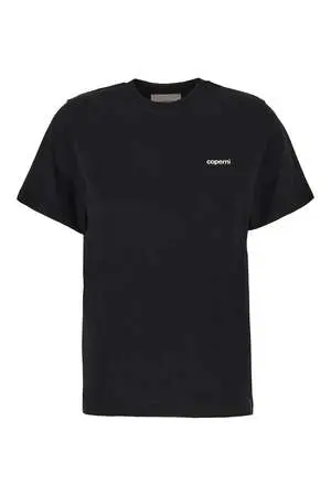 Coperni Logo Print Short Sleeve T-shirt - Multicolor