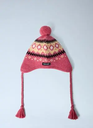 Miu Miu Wool Hat - Pink