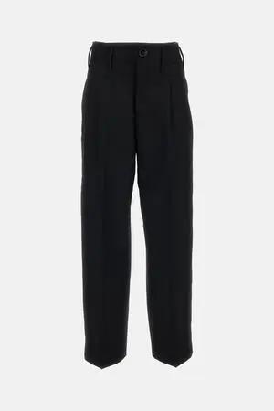 AMI Paris High Waist Wide Trousers - Multicolor