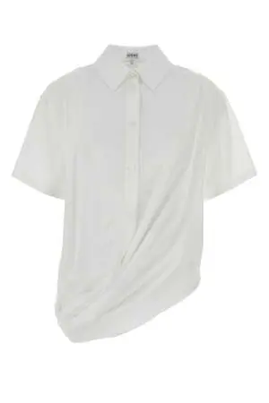 Loewe Poplin Shirt - White