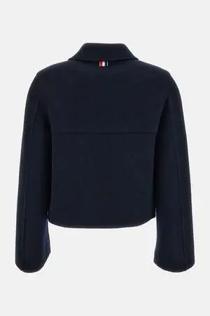 Thom Browne Wool Bell Sleeve Jacket