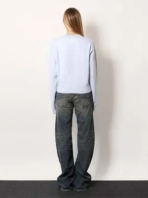 Balenciaga Wool And Cotton Blend Sweater