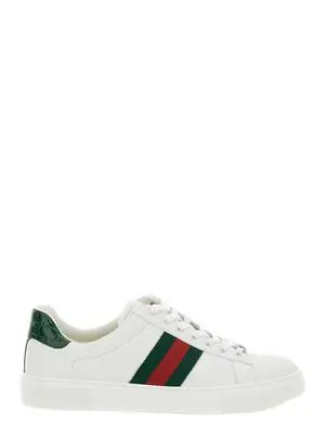 Gucci Ace Leather Low-top Sneakers - Multicolor