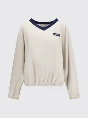 Miu Miu Pullover Top - Black