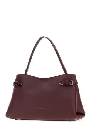 Brunello Cucinelli Grape Leather Handbag