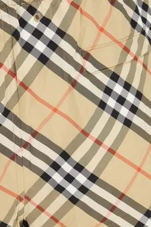 Burberry Checked Swimwear And Beach Fashion - Multicolor