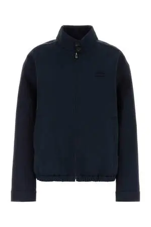 Miu Miu Logo Embellished Giubbotti - Multicolor