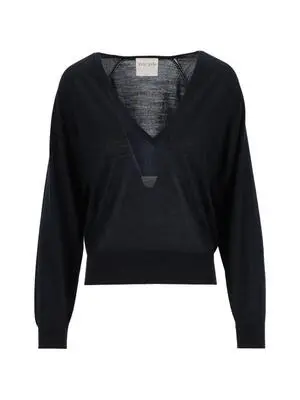 FORTE_FORTE V-neck Sweater