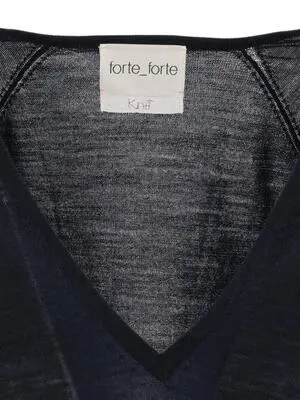 FORTE_FORTE V-neck Sweater
