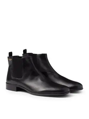 Prada Leather Ankle Boots