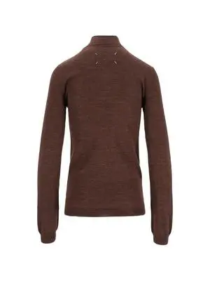 MAISON MARGIELA Wool And Silk Turtleneck