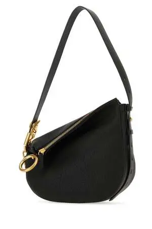 Burberry Leather Knight Shoulder Bag