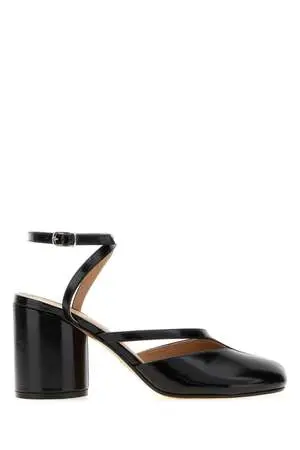 MAISON MARGIELA Leather Tabi Pumps - Black
