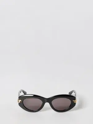 Bottega Veneta Mitre Cat-eye Sunglasses In Acetate With Contrast Logo