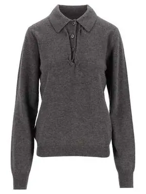 MAISON MARGIELA Polo Sweater - Gray