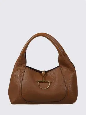 Gucci Softbit Grained Leather Bag - Orange