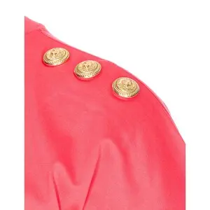 Balmain Draped Short-sleeve T-shirt - Pink