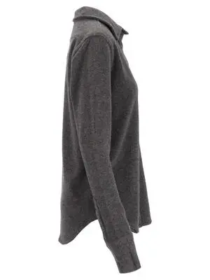 MAISON MARGIELA Virgin Wool Button-up Polo Shirt