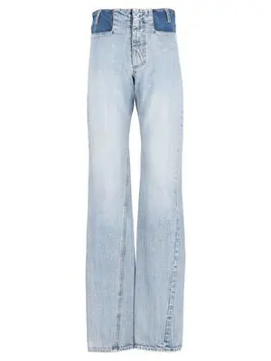 MAISON MARGIELA Two-tone Trousers - Blue
