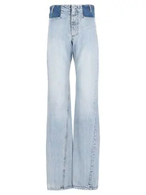 MAISON MARGIELA Two-tone Denim Trousers - Blue