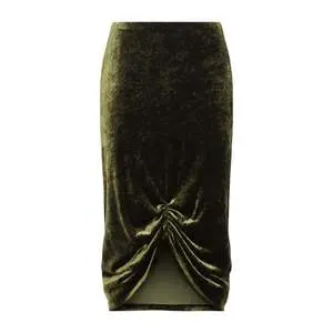 Valentino Garavani Viscose Midi Skirt - Green