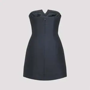 Alberta Ferretti Tailoring Off Shoulder Dress