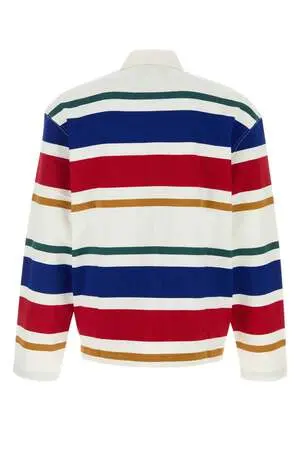 AMI Paris Embroidered Cotton Polo Shirt