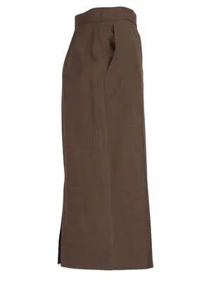 Max Mara Wool Gabardine Pencil Skirt