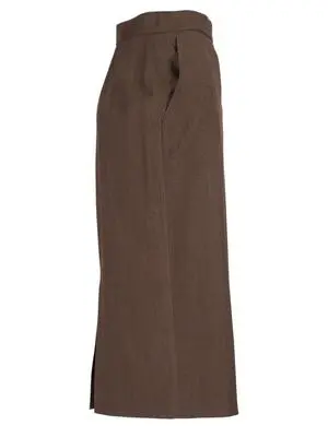 Max Mara Wool Gabardine Pencil Skirt