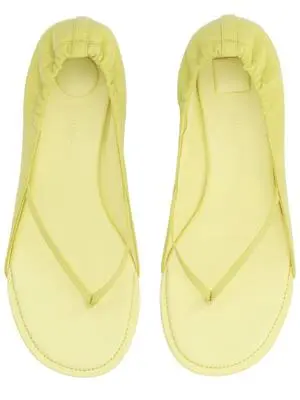 Jacquemus Lamb Leather Heeled Sandal - Green