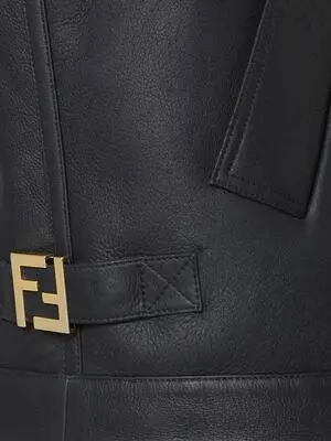 Fendi Sleeveless Sheepskin Jacket