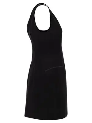 Sportmax Spxtefrite08 Structured Mini Dress With V-neckline