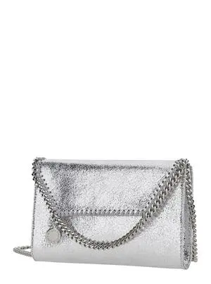 Stella McCartney Falabella' Metallic Crossbody Bag With Chain Strap And Metallic Effect In Ecoleather For - Multicolor