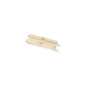 Celine Set Of 2 Hair Slides - Silver